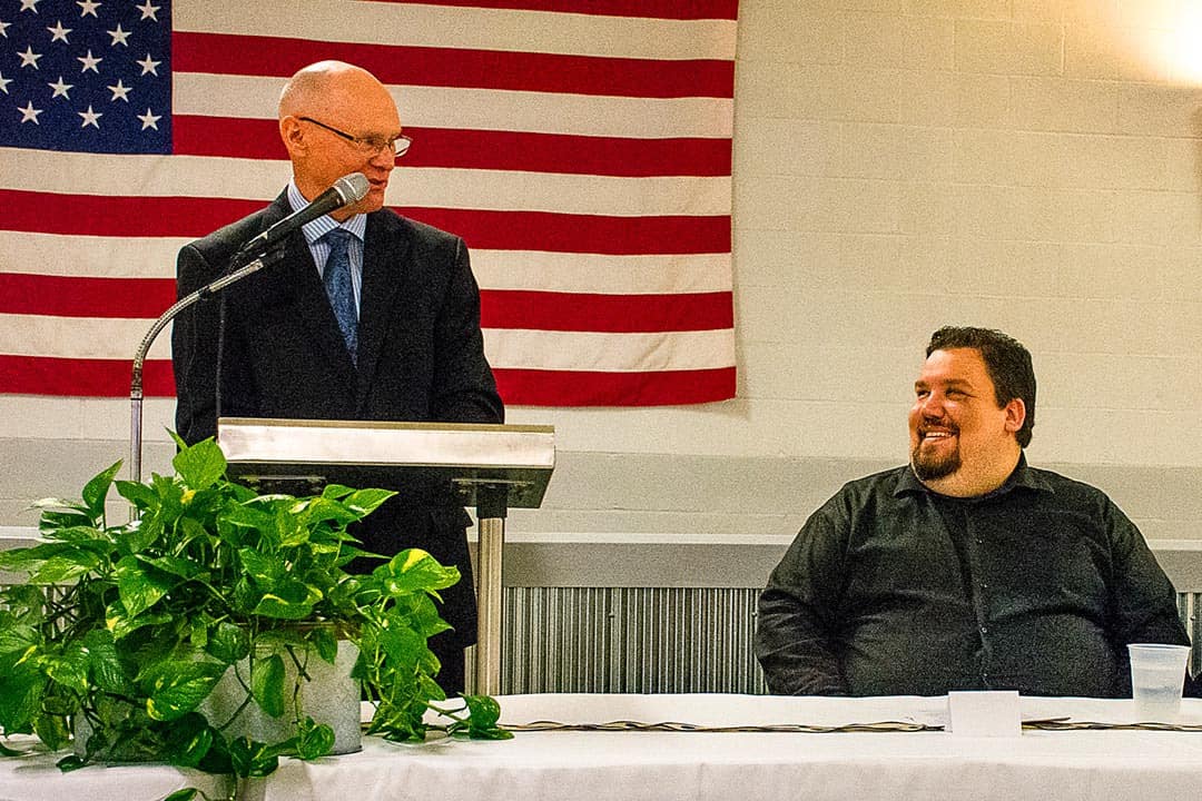 Chamber Honors Volunteer Of The Year Josh Curl – The Sentinel