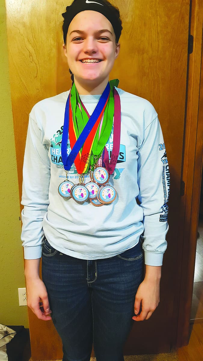 Local Swimmers Compete At Heartland Area Championships – The Sentinel