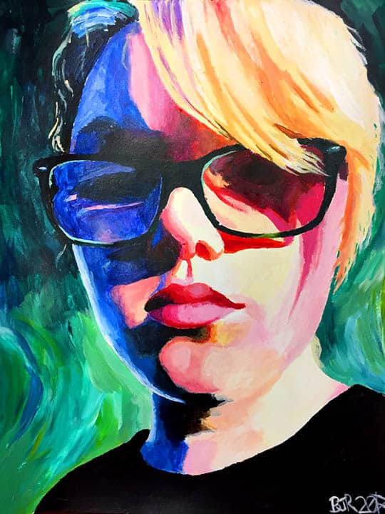 “Van Gogh Self Portrait” By Briannah Ralls – The Sentinel