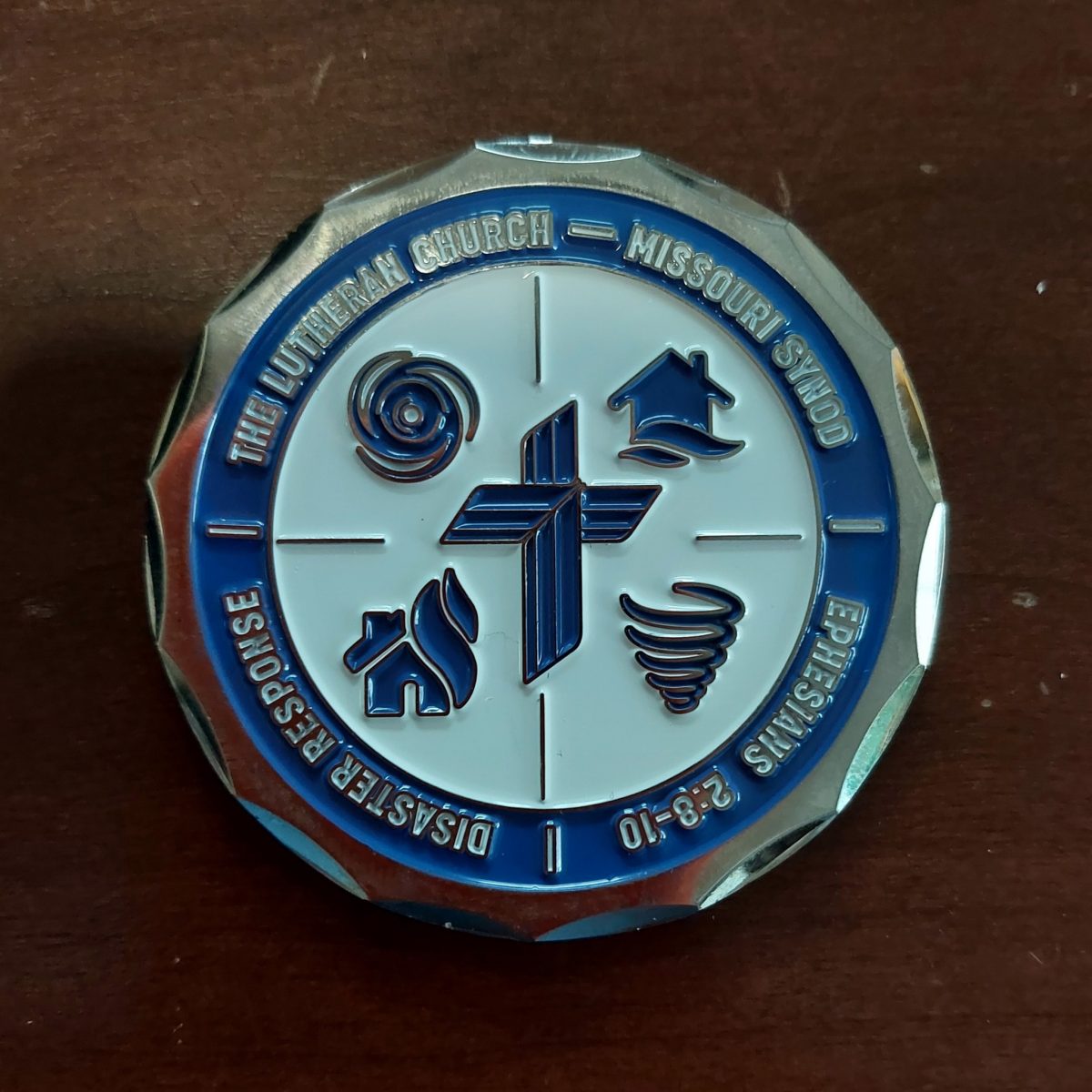 Bierman receives challenge coin for June 30 storm response – The Sentinel