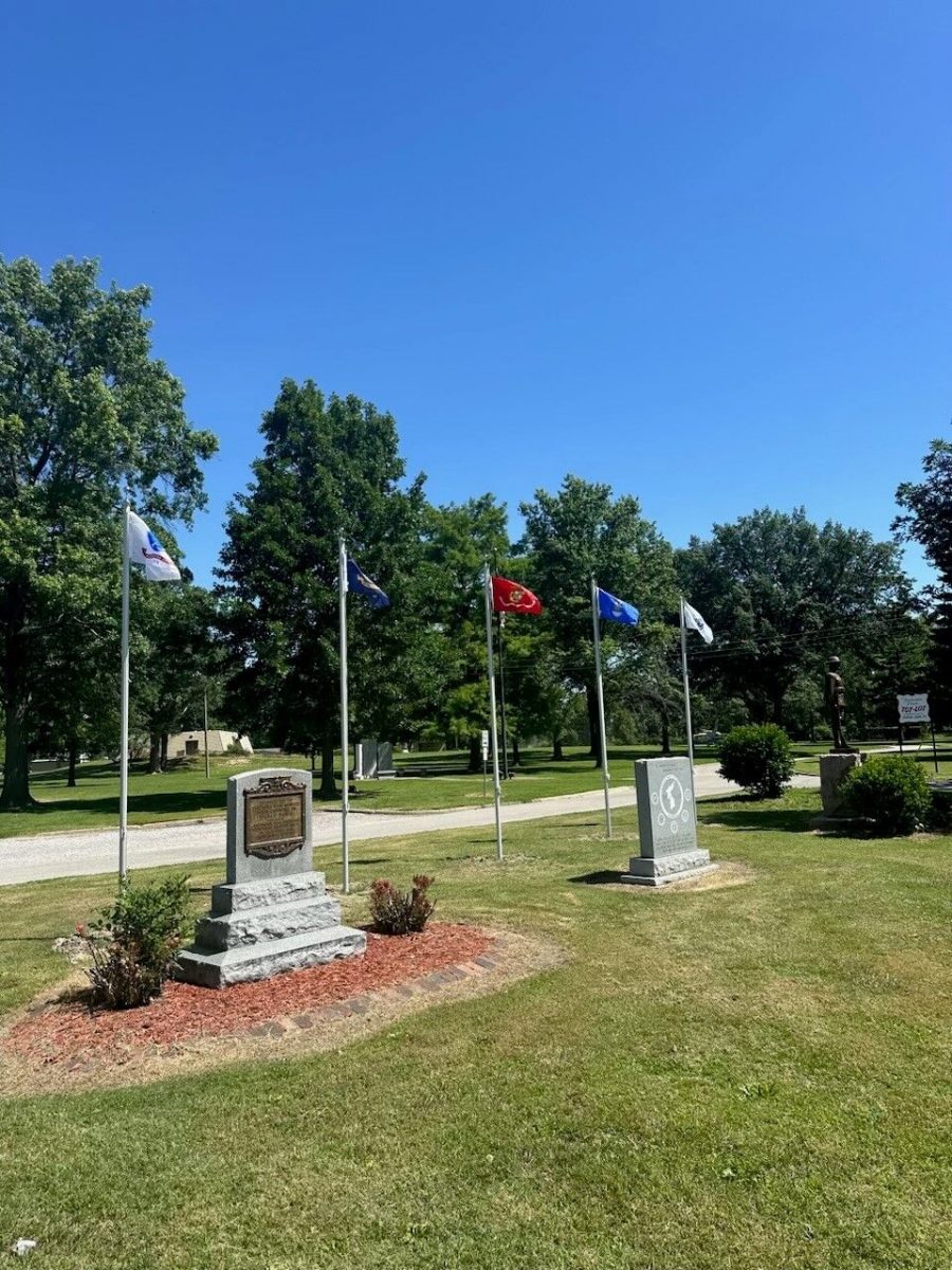 Military flags added to Fairview Park entrance – The Sentinel