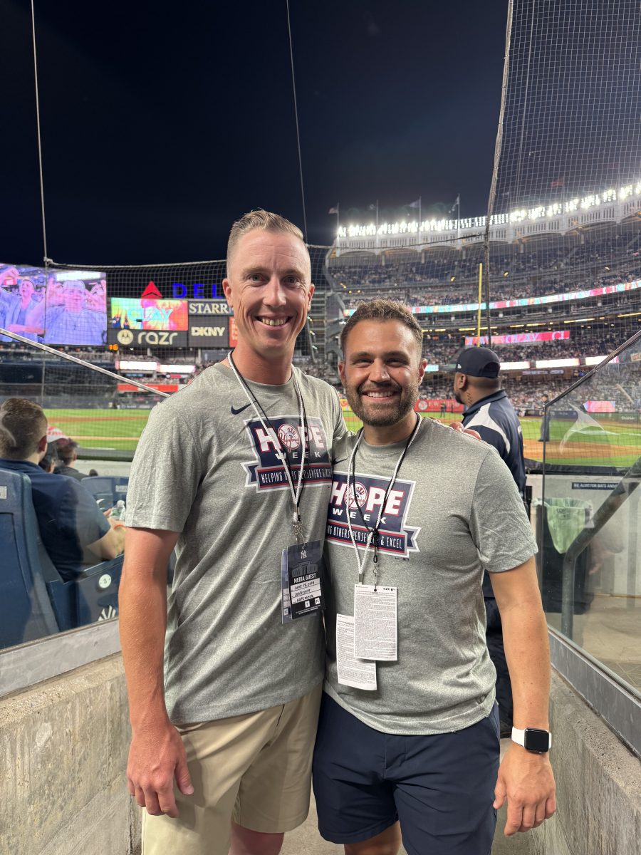 Becker honored during Yankees HOPE Week – The Sentinel