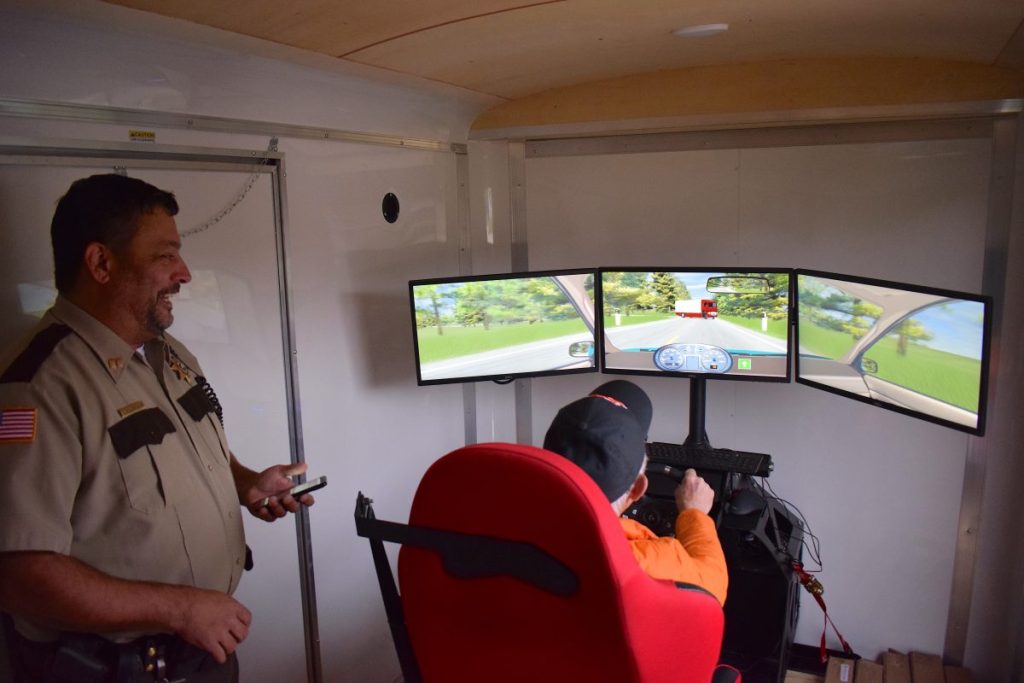 JCSO unveils new distracted driving simulator – The Sentinel