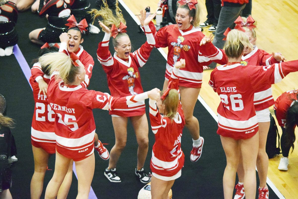 CHS cheerleaders claim sectional – The Sentinel