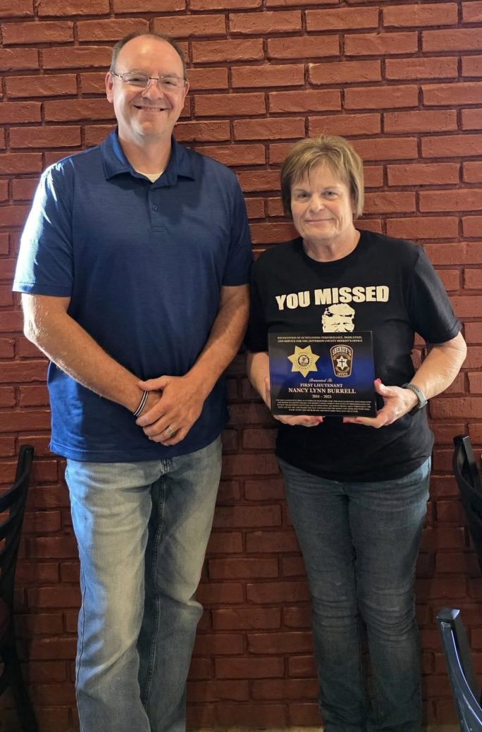 Burrell retires from JCSO after 11 years – The Sentinel